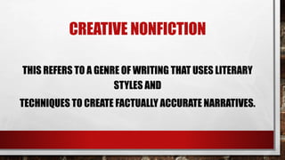21st Century Literature from the Philippines and the World | PPTX ...