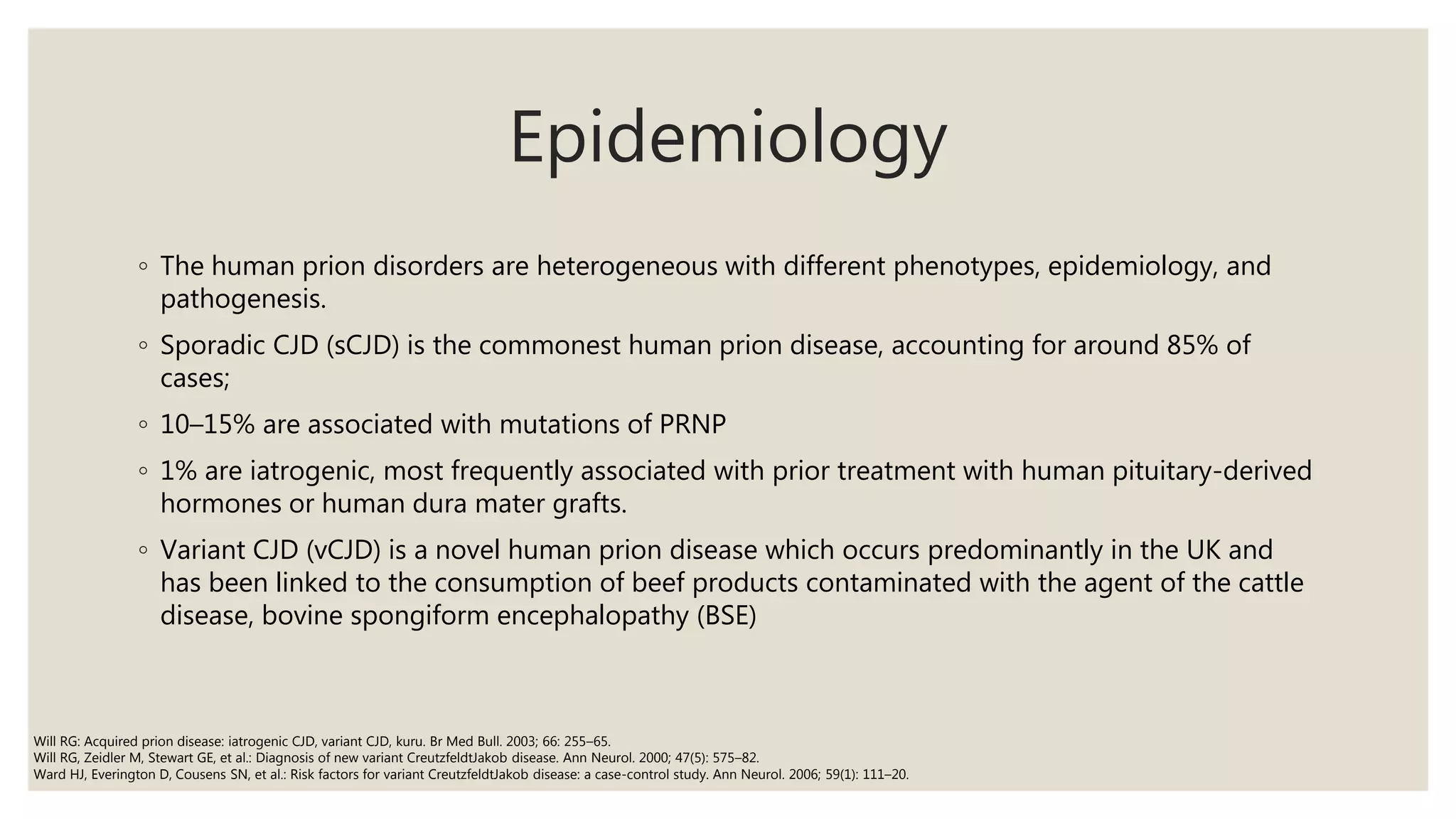 Creutzfeldt Jakob Disease | PPTX