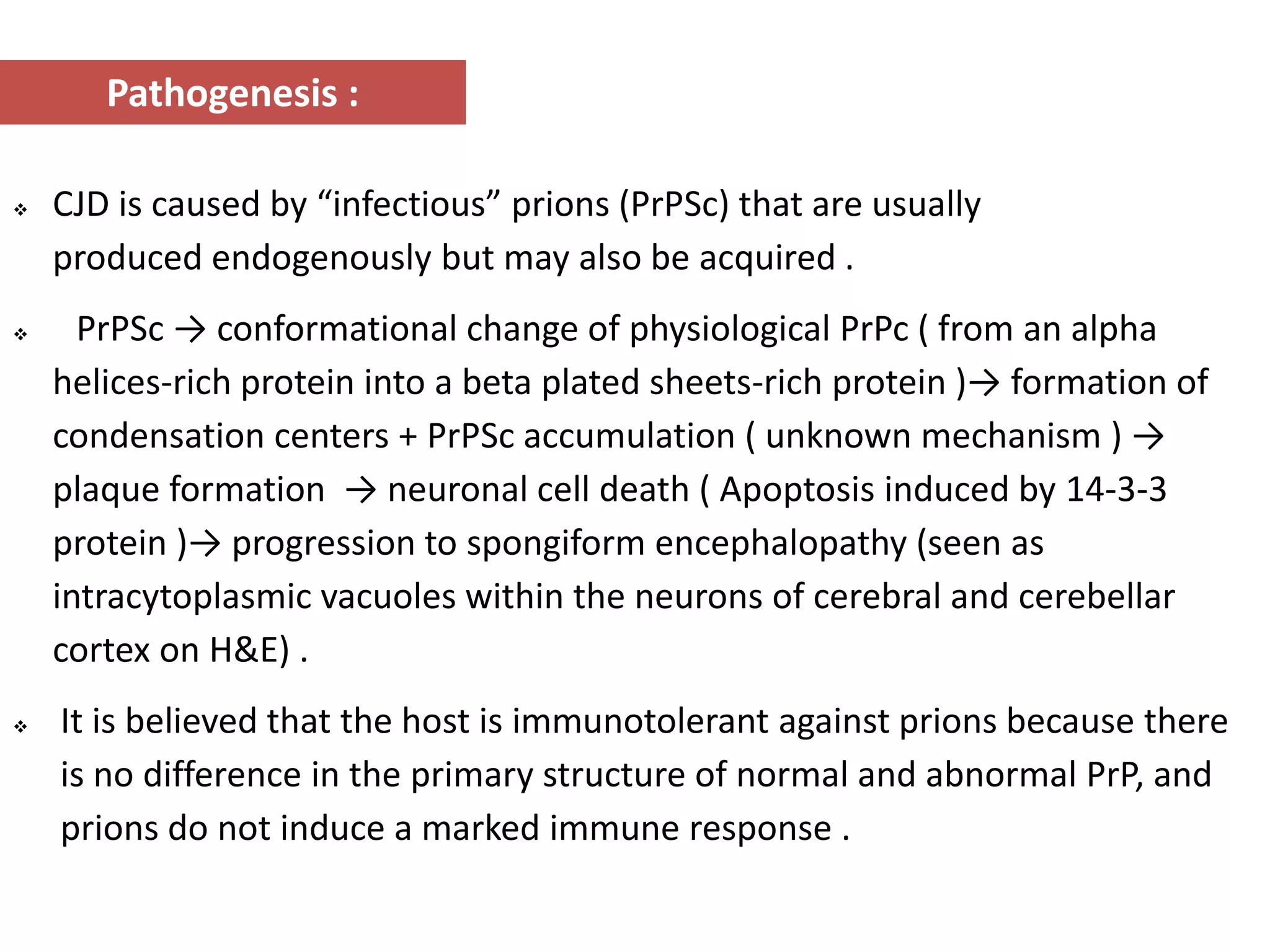 Creutzfeldt jakob disease (cjd) | PDF