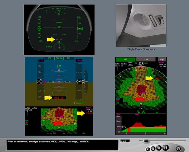 B787 Crew alerting system, GPWS, PWS & TCAS | PPT