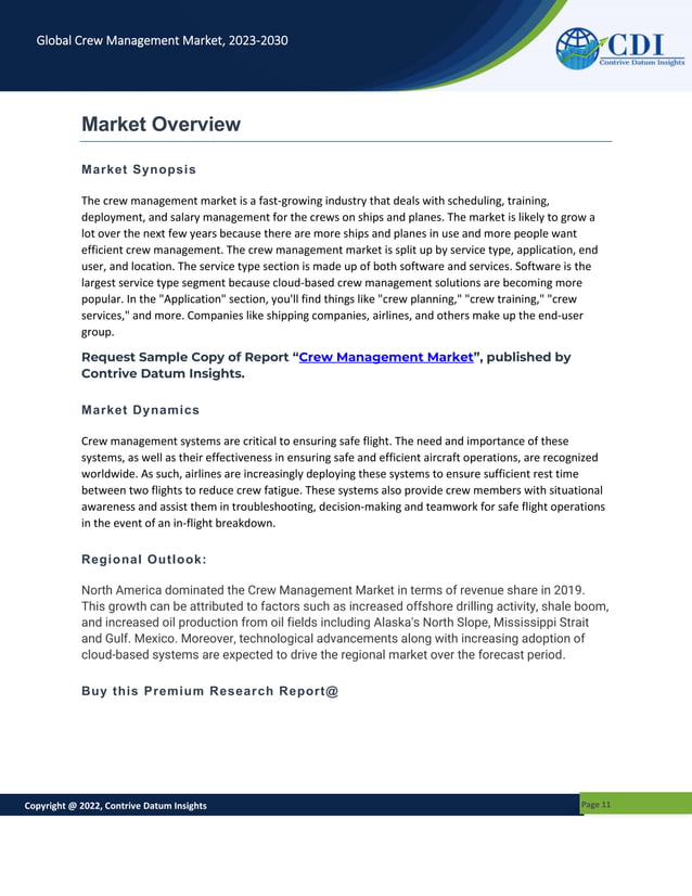 crew management system market | PDF