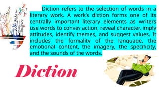CREATIVE WRITING-IMAGERY, DICTION & FIGURE OF SPEECH | PPTX