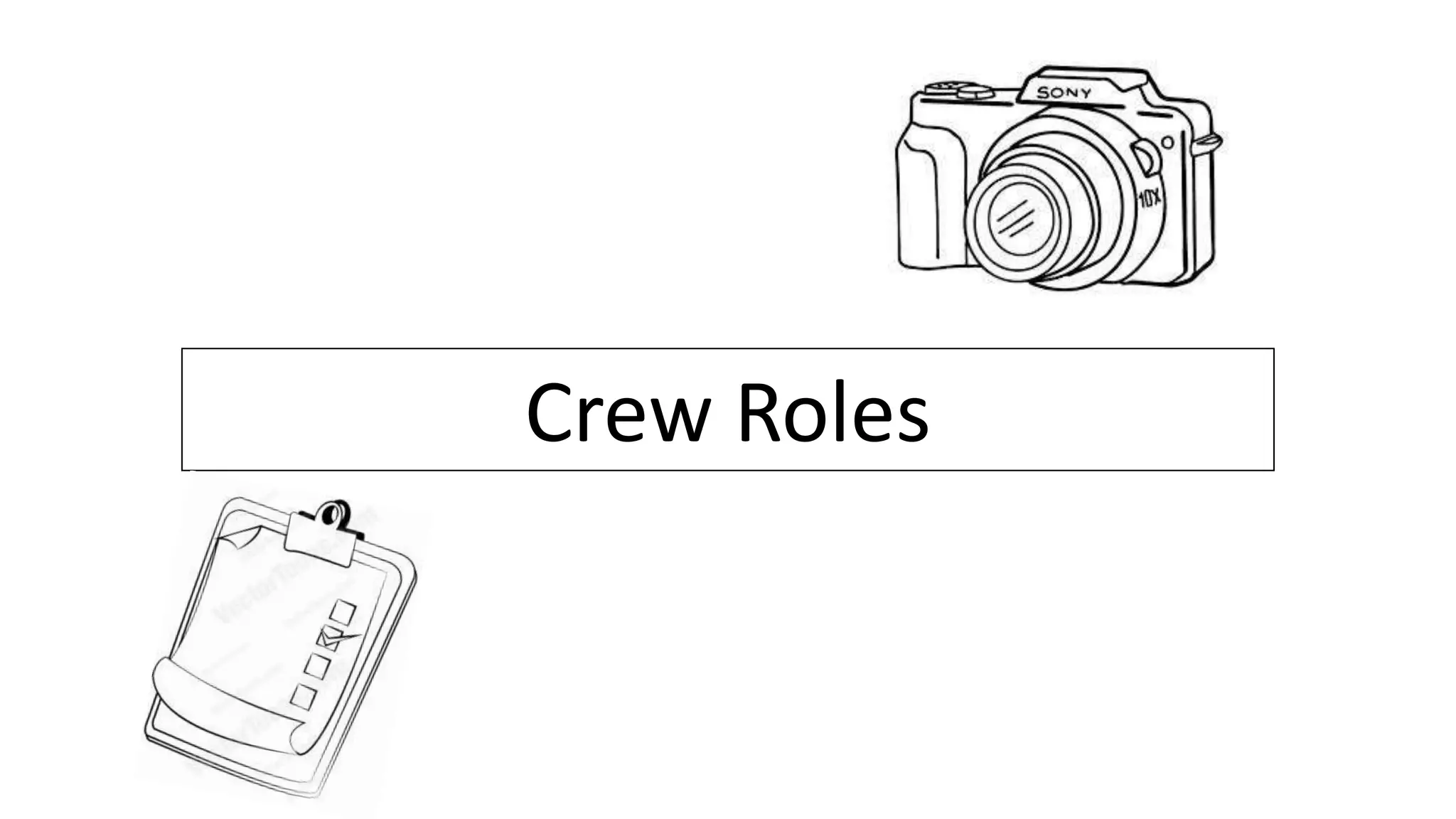 Crew roles | PPTX