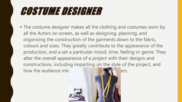 Crew Roles Presentation | PPTX