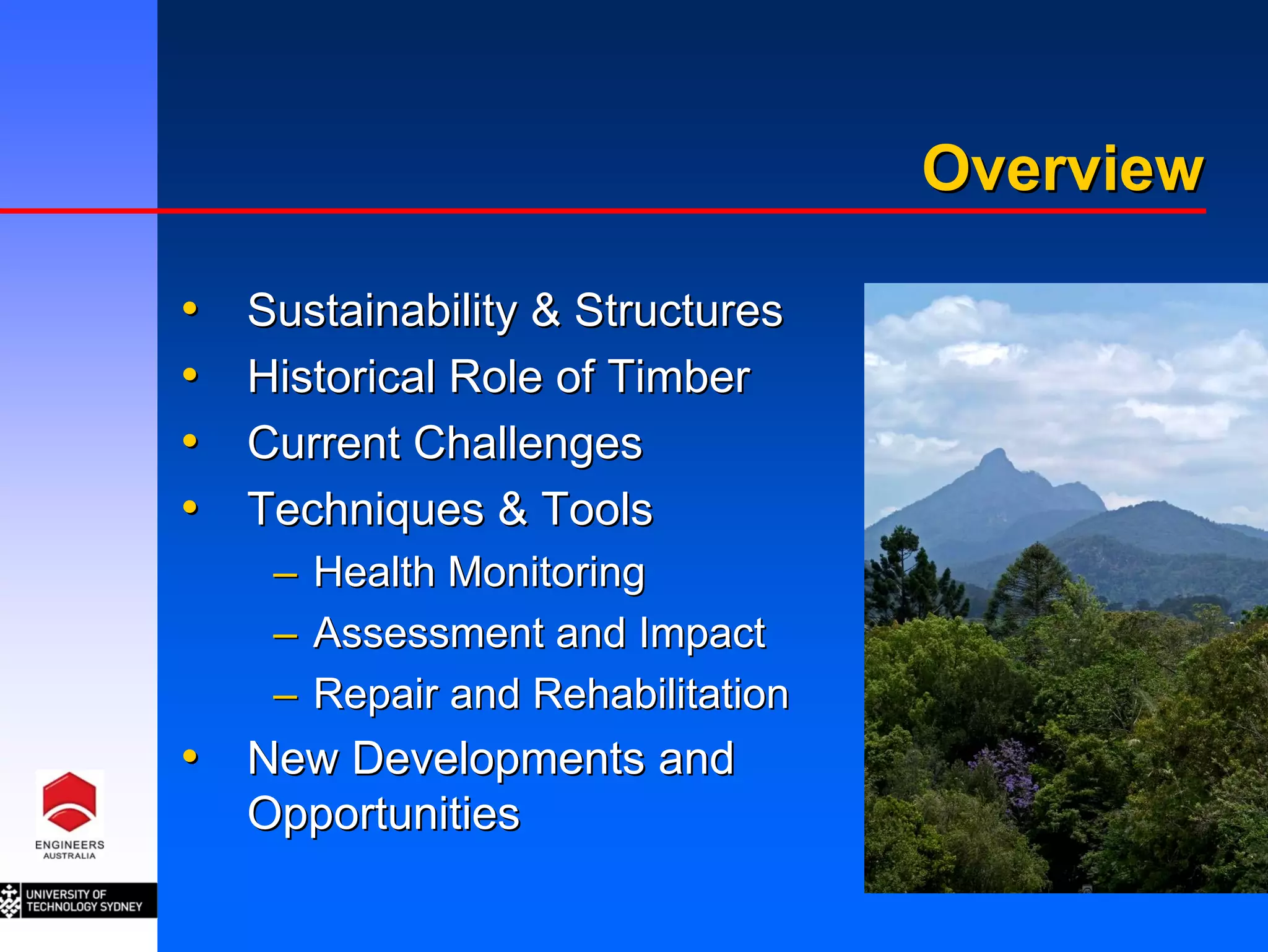 Sustainability of Infrastructure and the Role of Structural Timber | PDF