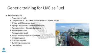 CREWS for LNG FUELED VESSELS? | PPT