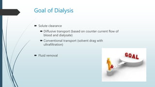 Crf and dialysis | PPTX | Blood Disorders | Diseases and Conditions