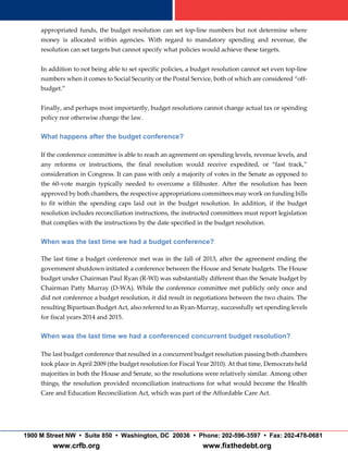 Everything You Need to Know About a Budget Conference | PDF