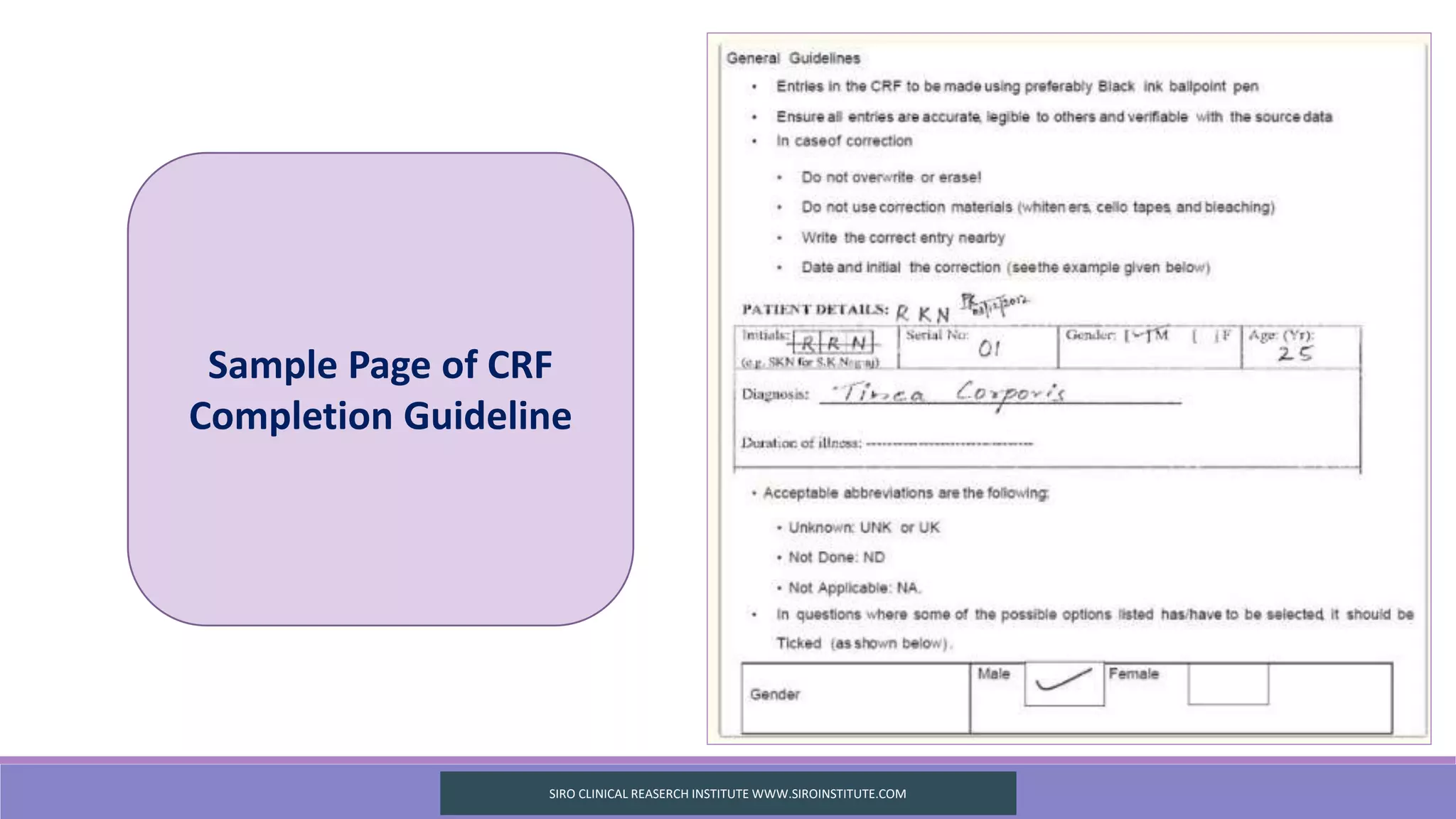 CRF / e-CRF Completion Guidline (CCG).pptx