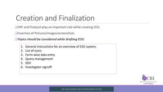 CRF / e-CRF Completion Guidline (CCG).pptx