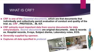 Case Report Form (CRF) | PPTX