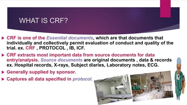 Case Report Form (CRF) | PPT