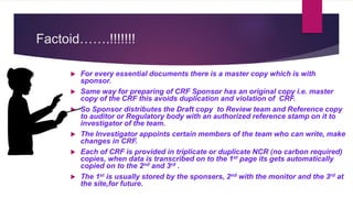 Case Report Form (CRF) | PPTX