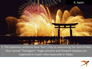 New Year Celebrations Around The World | PPTX