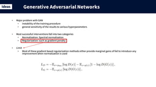 [CRGAN 리뷰] Consistency Regularization for Generative Adversarial Networks | PPT