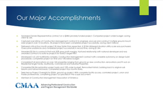 CRG DevCo’s advantages of outsourcing Project Management | PPT