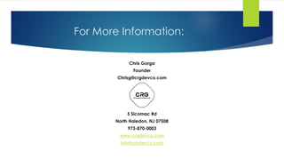 CRG DevCo's Construction Management Benefits | PPT