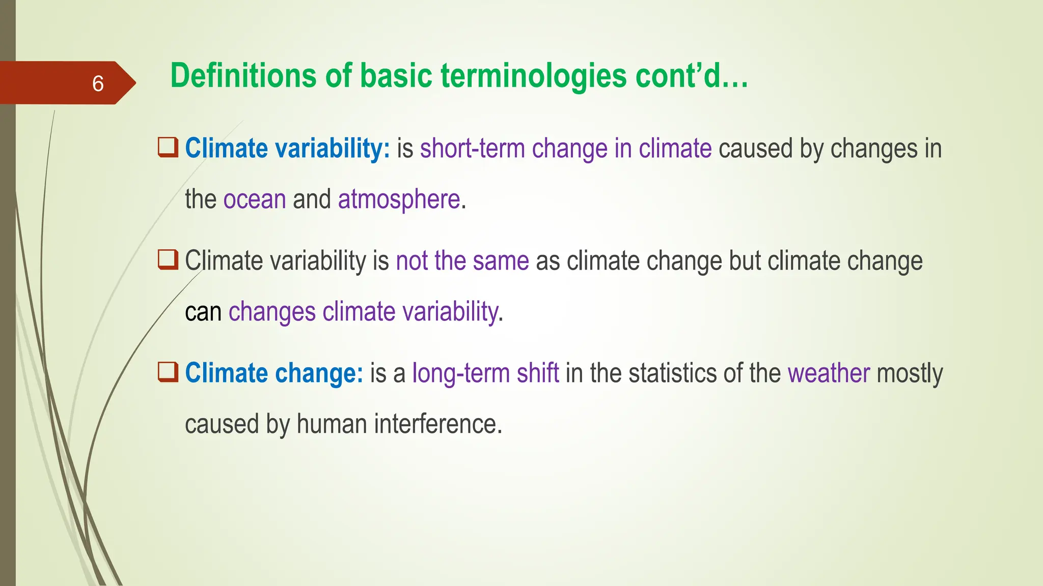 Basic Concept of Climate Change and Overview of Ethiopia’s Climate ...