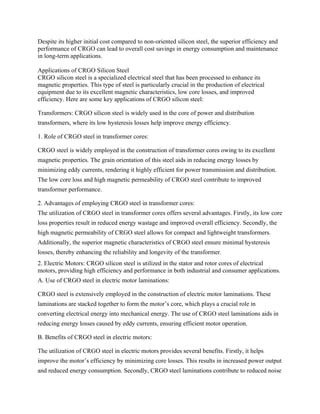 transformer crgo core properties and .docx