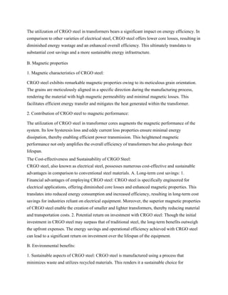 transformer crgo core properties and .docx
