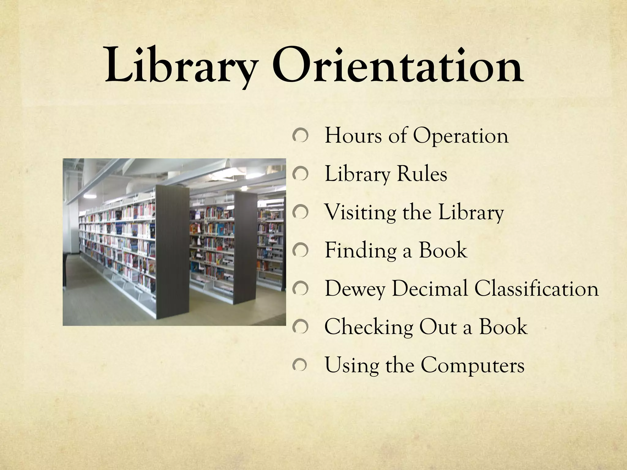 Crhs16 library orientation | PPT