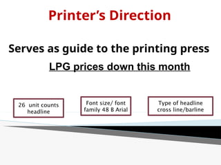 copy reading and headline writing in FIL | PPT