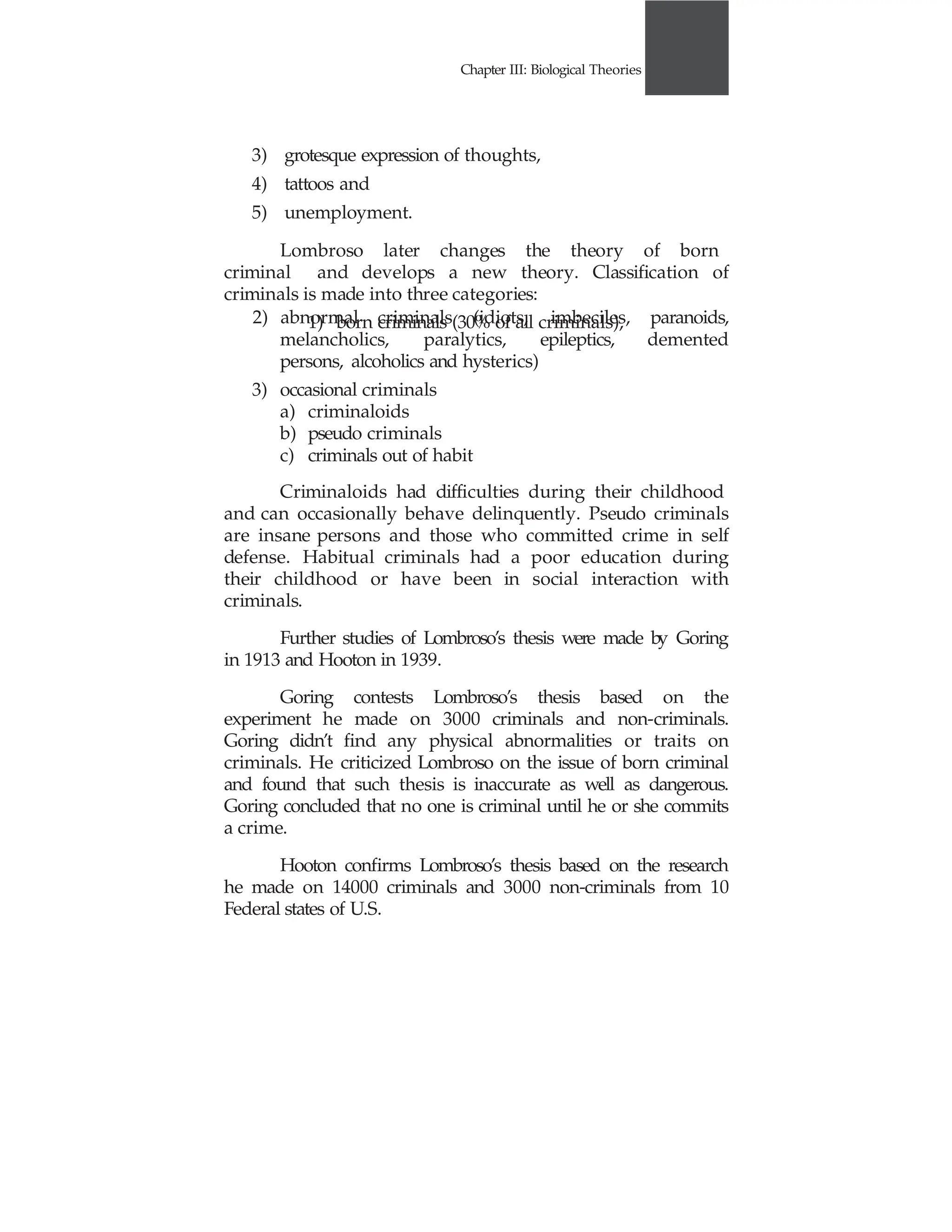 theories and causes of crimes theories og | PPTX