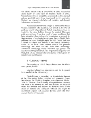 theories and causes of crimes theories og | PPTX
