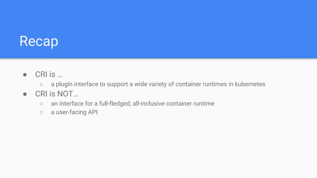 containerd and CRI | PPT