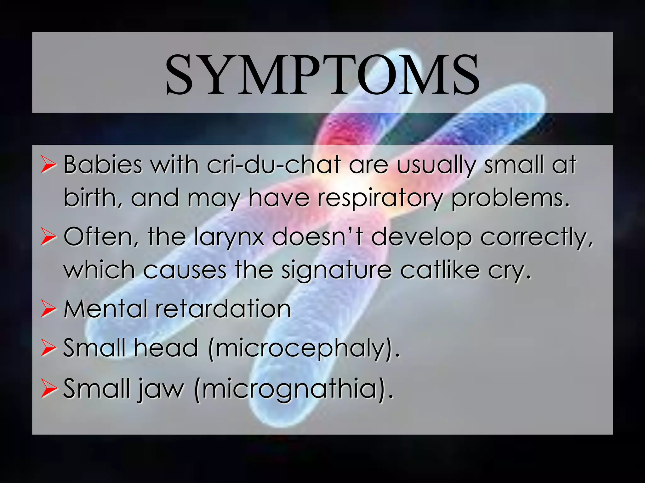Cri du-chat syndrome