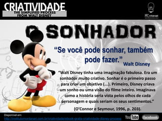 Criatividade Walt Disney - Processo Criativo | PDF
