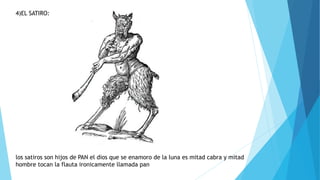 Criaturas y dioses mitologico | PPTX