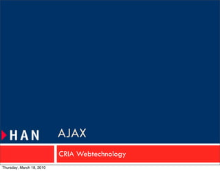 Ajax And JSON | PPT