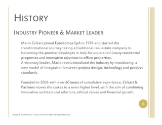 Cribari&Partners Presentation | PDF