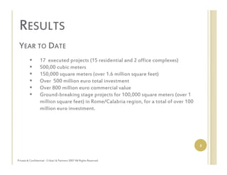 Cribari&Partners Presentation | PDF