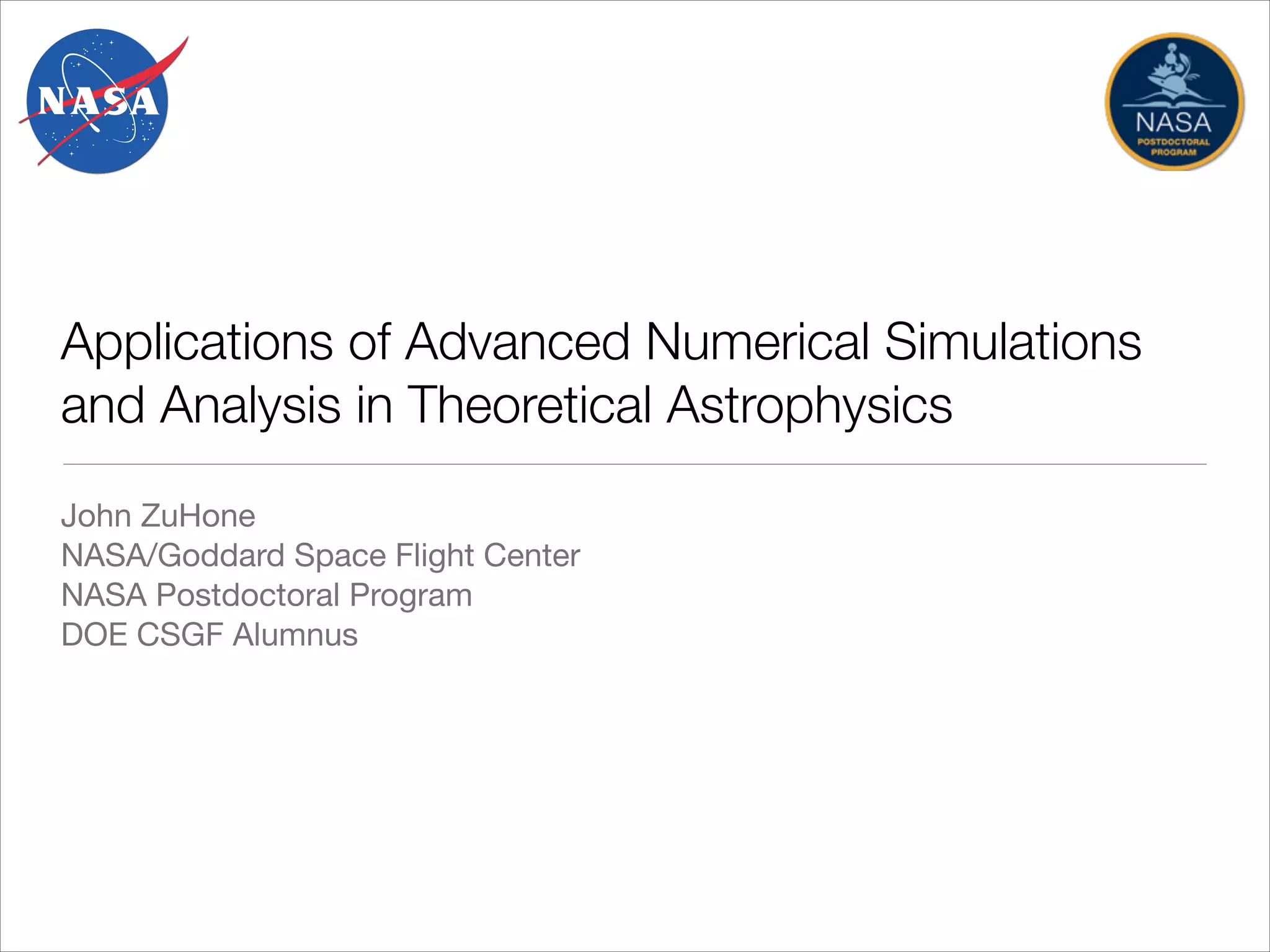 Applications of Advanced Numerical Simulations and Analysis in ...