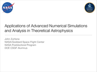 Applications of Advanced Numerical Simulations and Analysis in ...