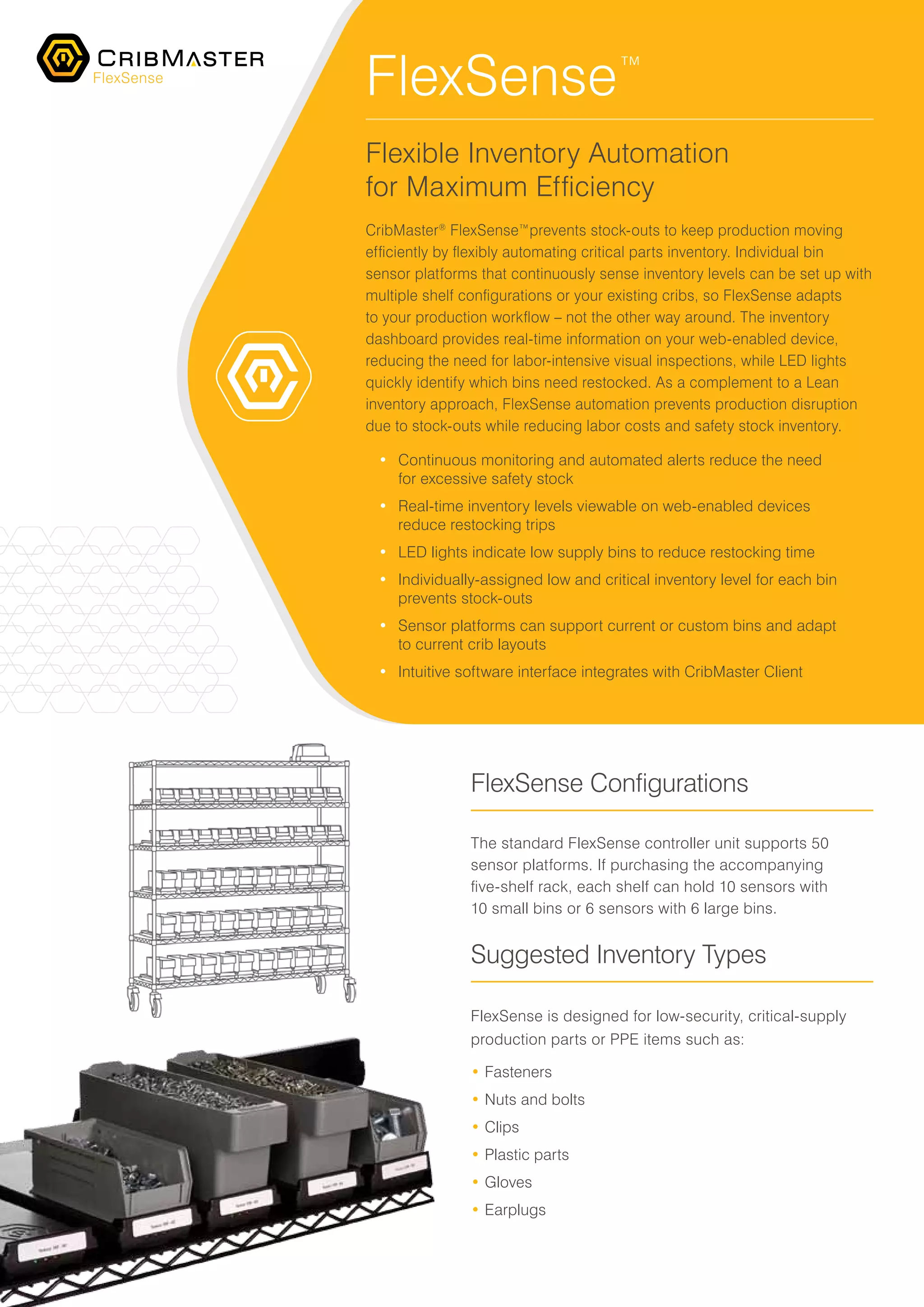 Crib master FlexSense | PDF