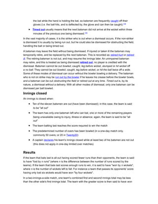 CRICKET | RTF
