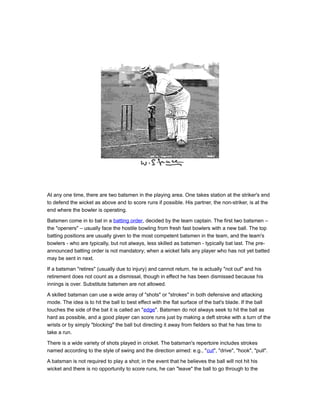 CRICKET | RTF