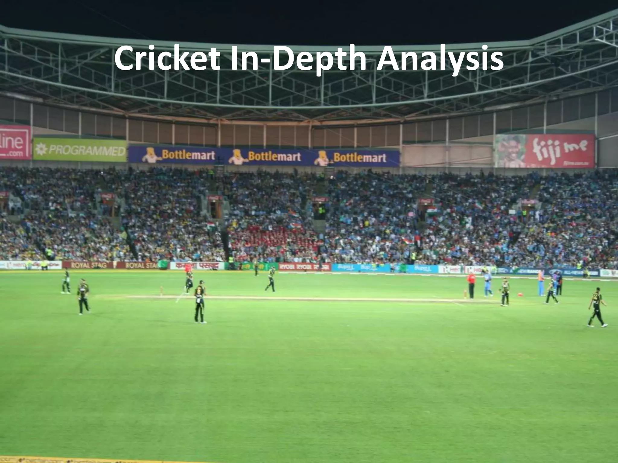 Cricket analysis cricket times | PPT