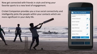 Cricket companion v first teaser | PPT