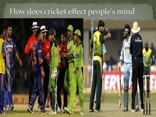 Cricket' in indian culture | PPTX
