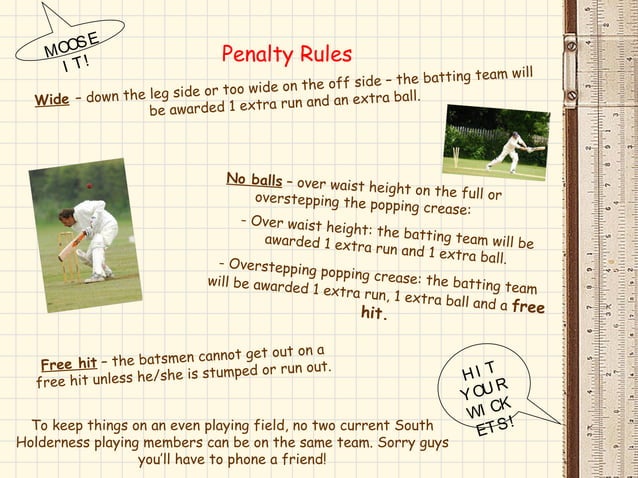 Cricket knockout rules | PPT