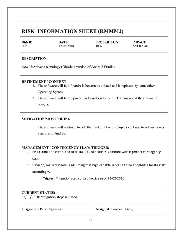Cricket management system ptoject report.pdf | Computer Software and Applications | Computing
