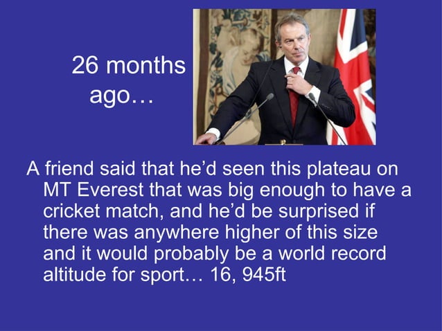 Cricket On Everest - leading an expedition for the first time | PPT ...