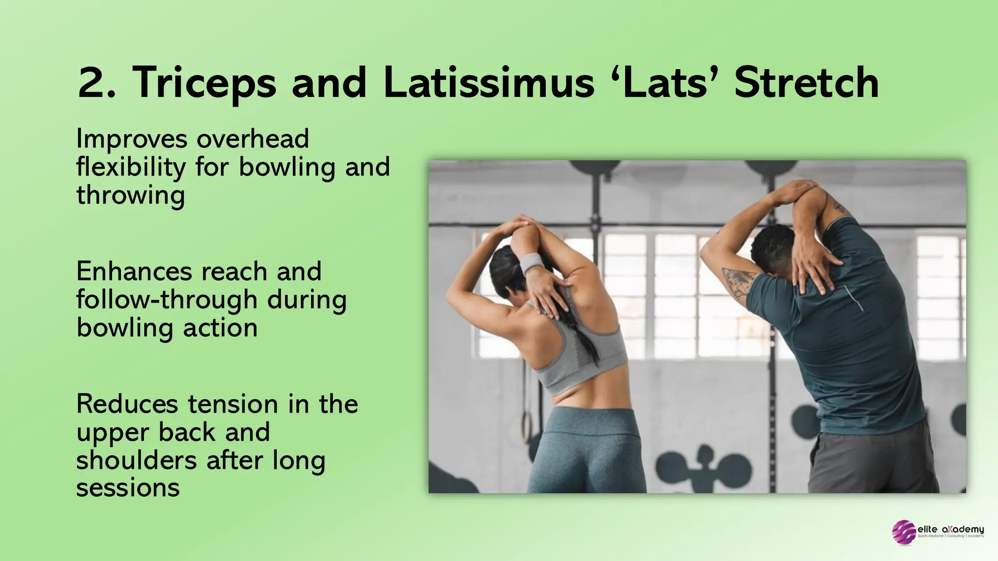 Pre-Season Stretching Guide for Club Cricketers | PDF
