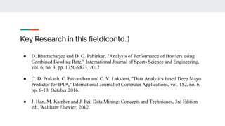 Cricket Prediction Using ML and Data Analytics.pptx