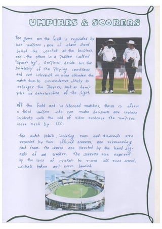 Cricket Report | PDF