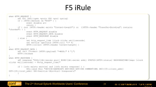Supporting Enterprise System Rollouts with Splunk | PPT